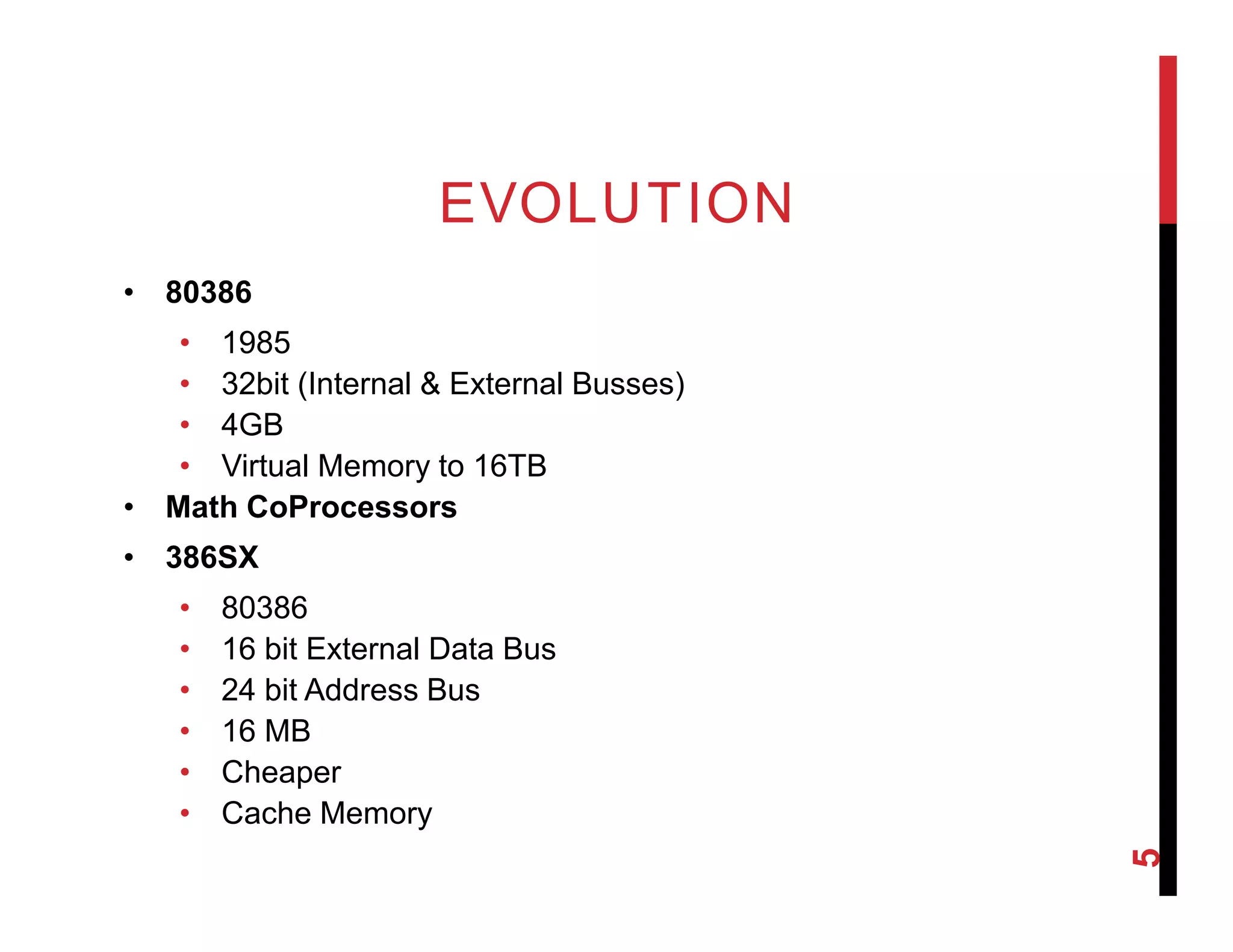 Coal 3 history of intel evolution in Assembly Programming | PDF