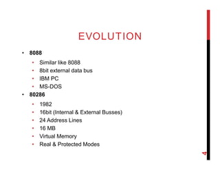 Coal 3 history of intel evolution in Assembly Programming | PDF