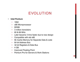 Coal 3 history of intel evolution in Assembly Programming | PDF