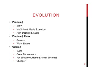 Coal 3 history of intel evolution in Assembly Programming | PDF