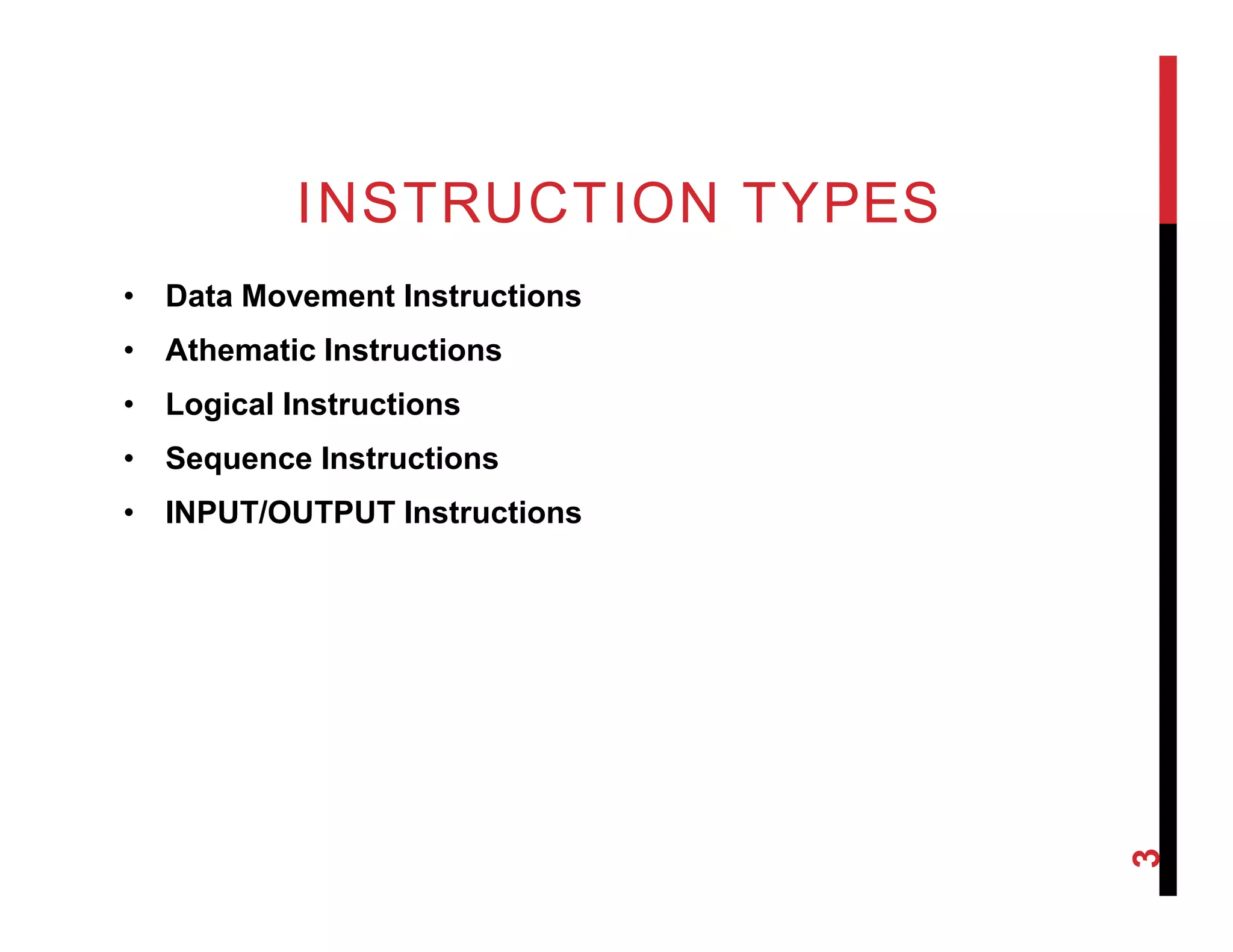 Coal 6 instruction in assembly languages in Assembly Programming | PDF