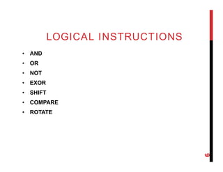 Coal 6 instruction in assembly languages in Assembly Programming | PDF