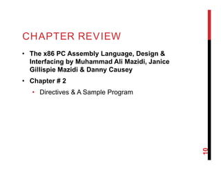 Coal 9 pipelining in Assembly Programming | PPT