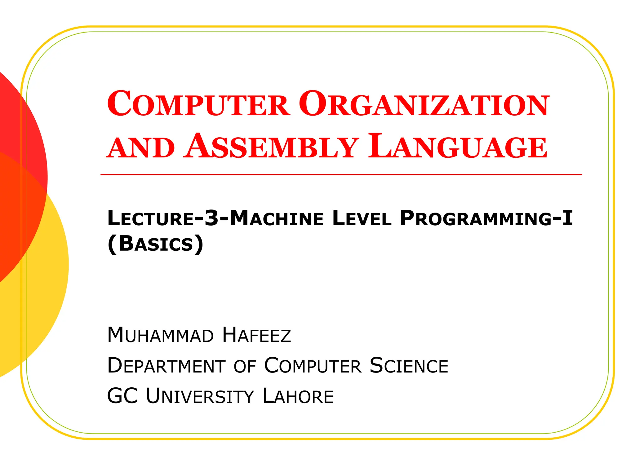 CO&AL-lecture-04 about the procedures in c language (1).pptx