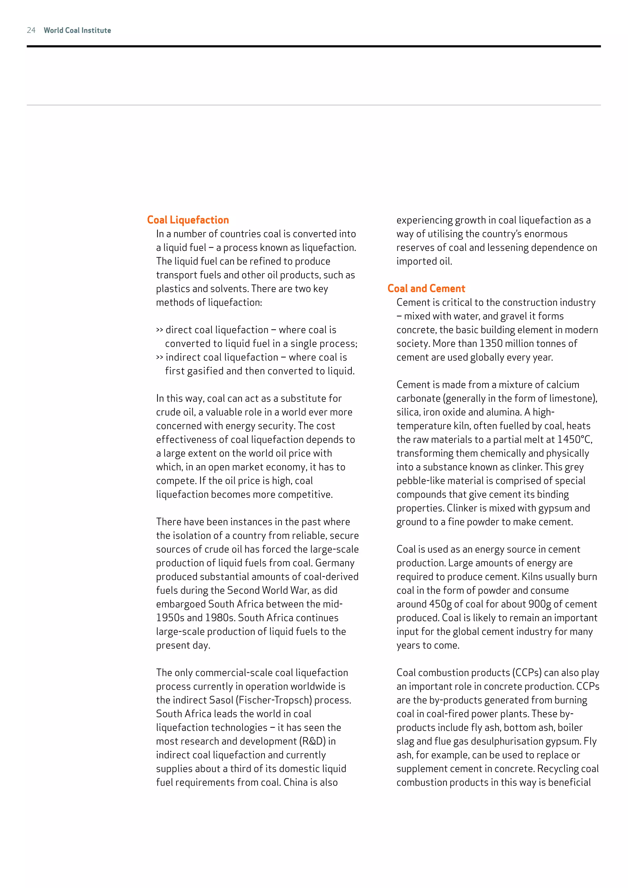 Coal resource-overview-of-world-coal-institute--report-2009 | PDF
