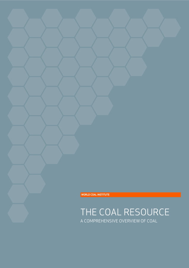 Coal Resource Overview Of World Coal Institute Report 2009 Pdf