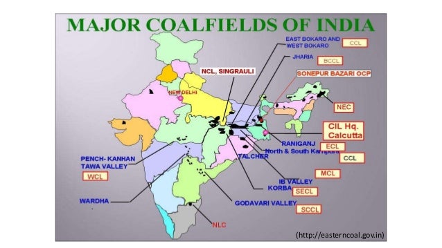 temporal and spatial distribution of coal in india