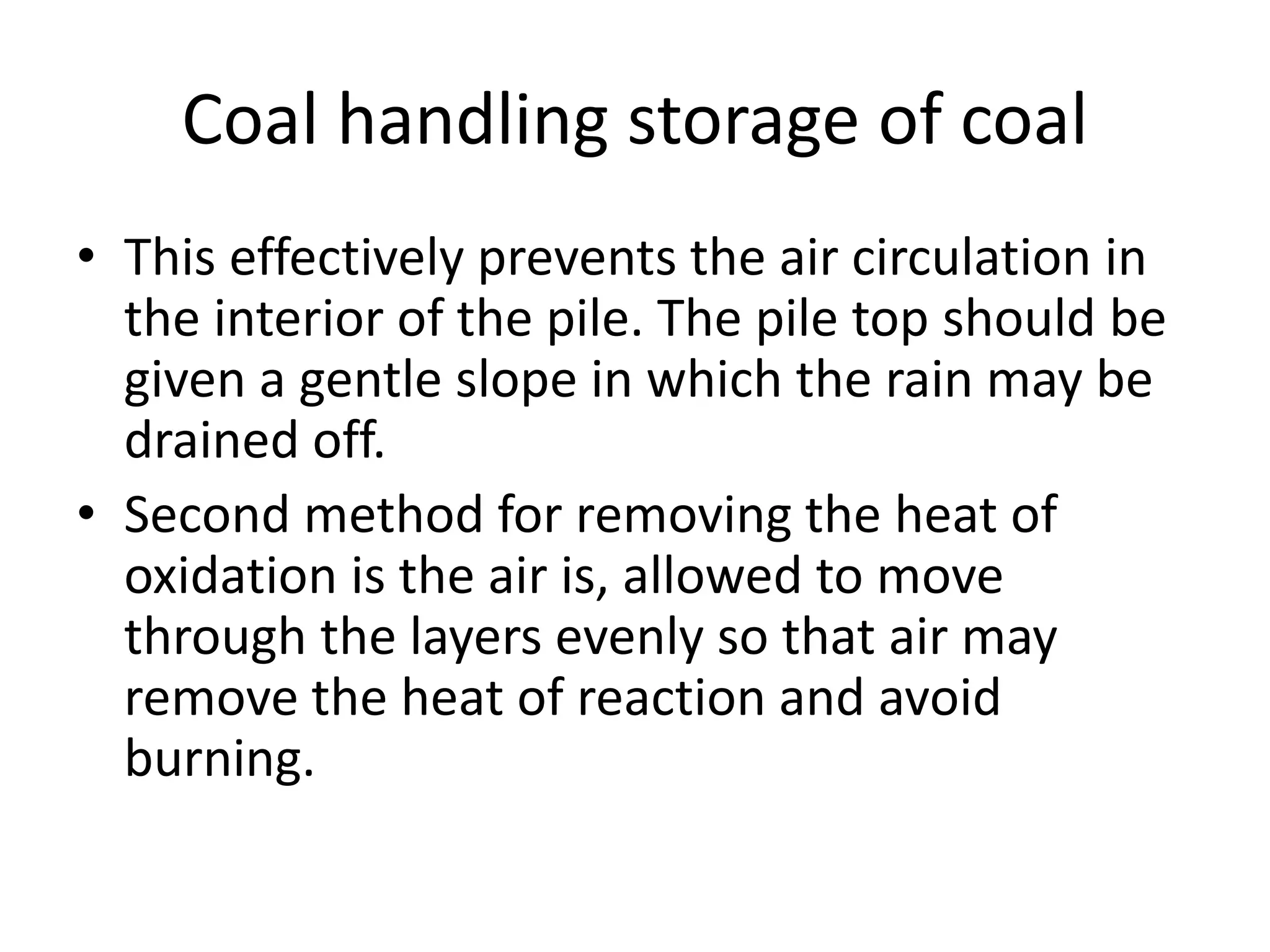 Coal and ash handling systems | PPTX