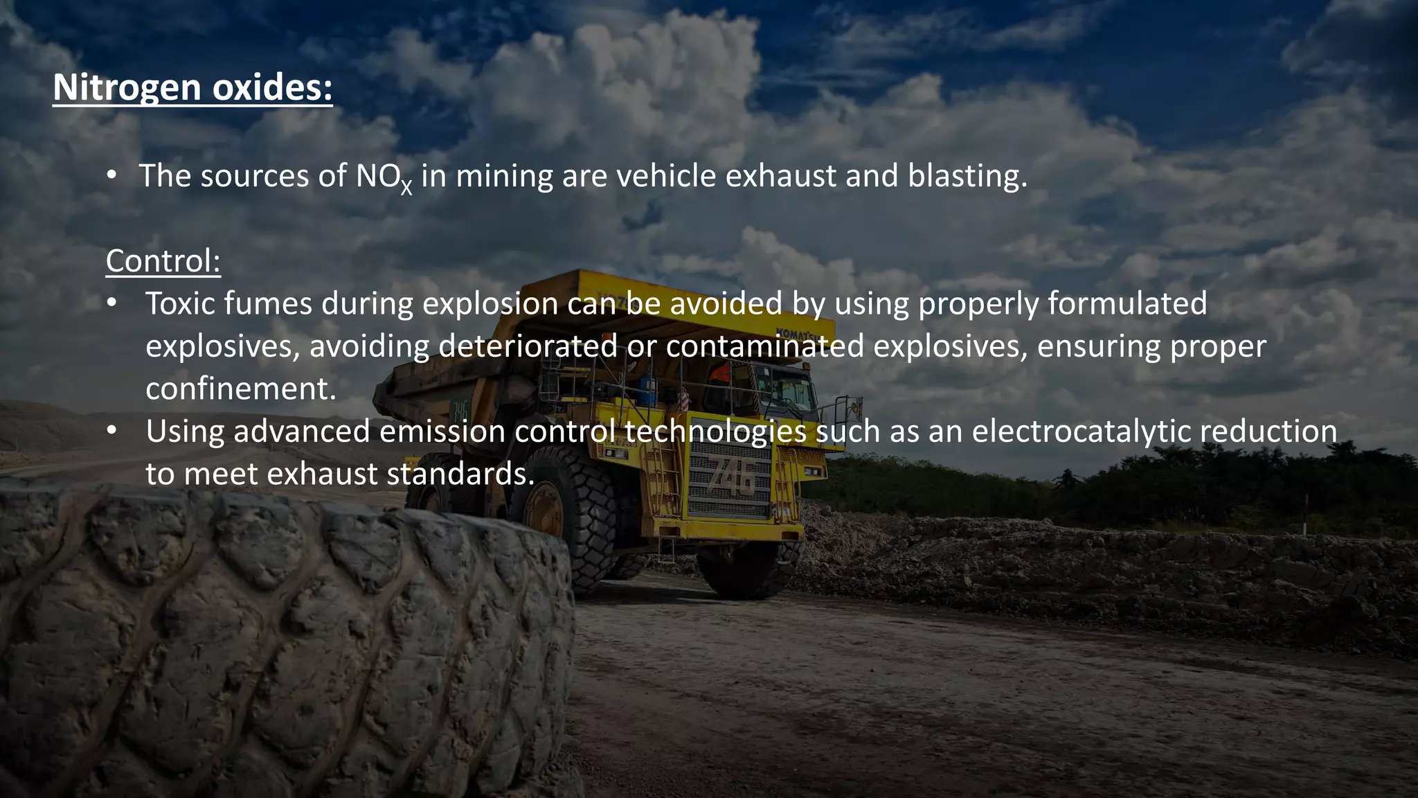 Air pollution control of coal and copper mining | PDF