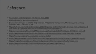 Air pollution control of coal and copper mining | PDF
