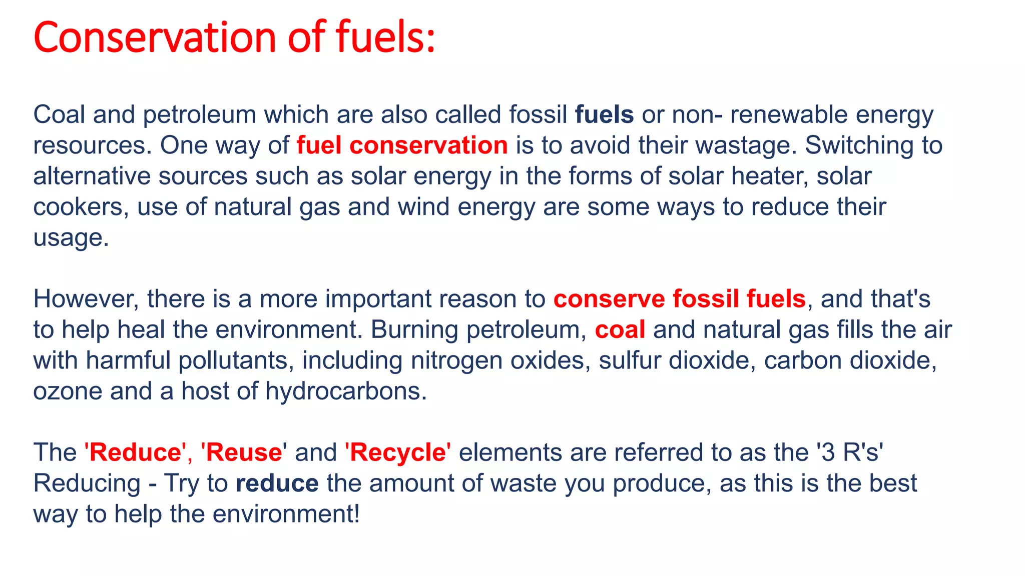 Coal and petroleum | PPTX