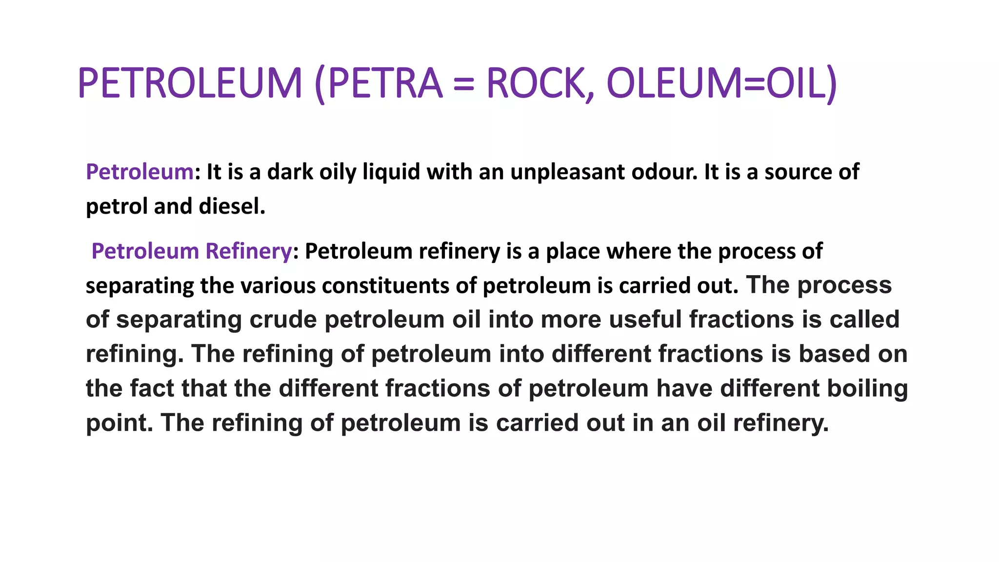 Coal and petroleum | PPTX