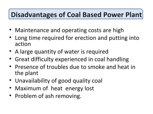 Coal based power plant | PPT