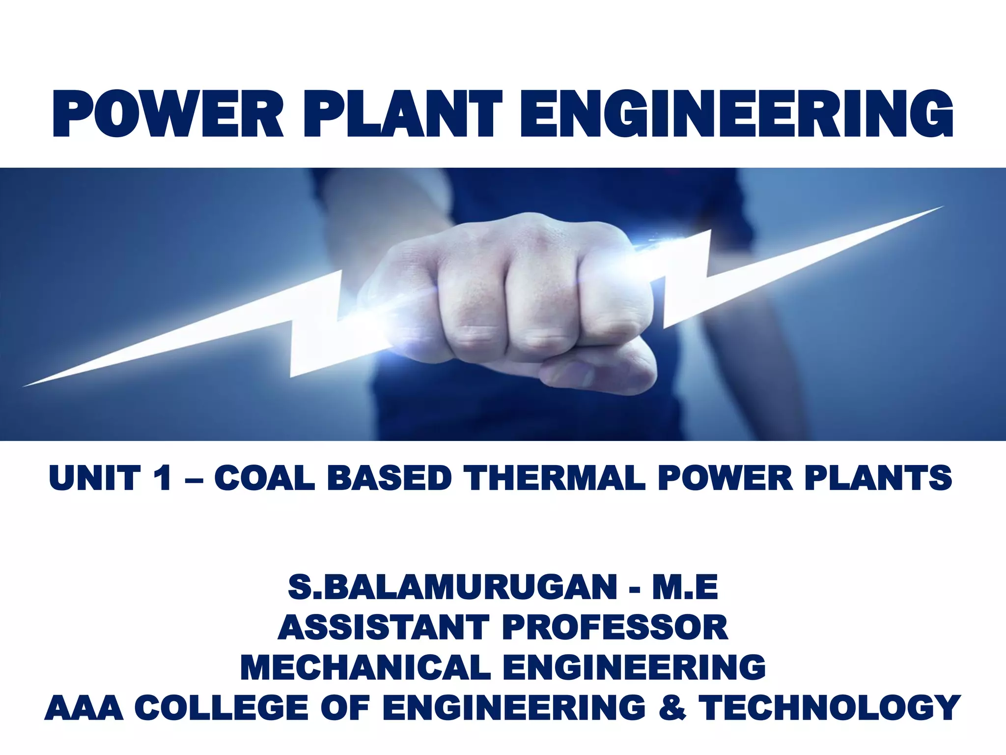 COAL BASED POWER PLANT UNIT 1 - POWER PLANT ENGINEERING | PDF