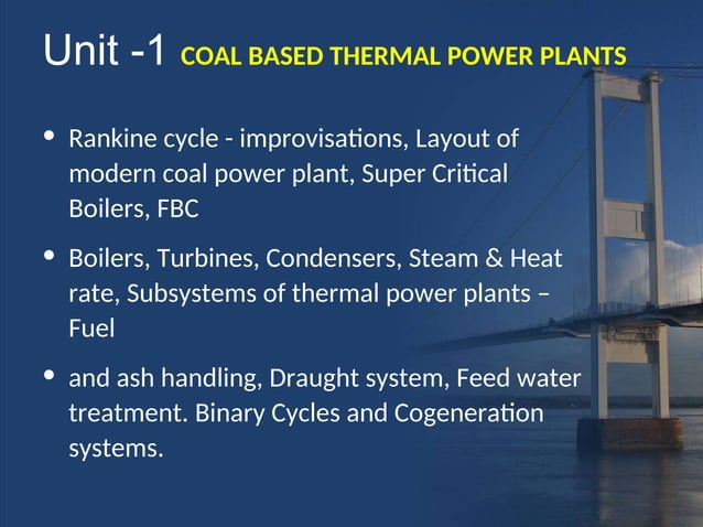 Coal Based Thermal power plant and layout.ppt