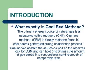 Coal bed methane | PPT