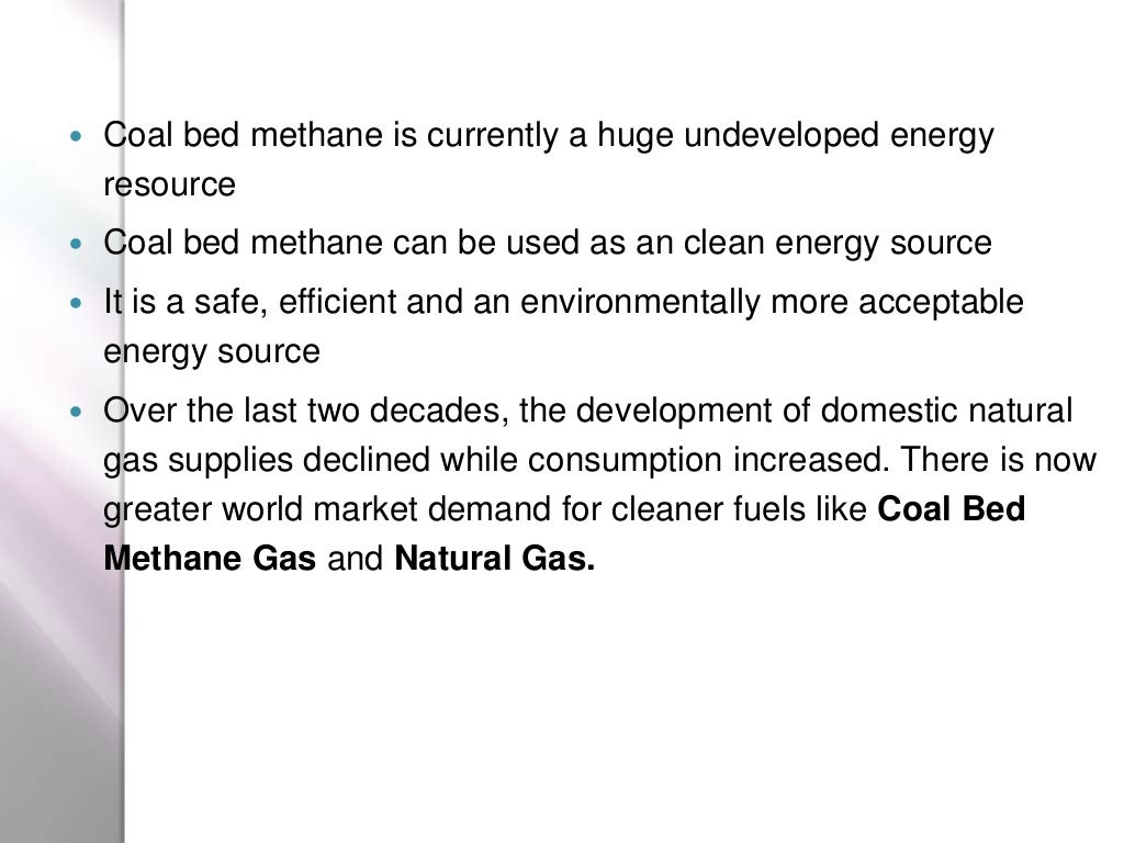 Coal+bed+methane+as+energy+resource+1