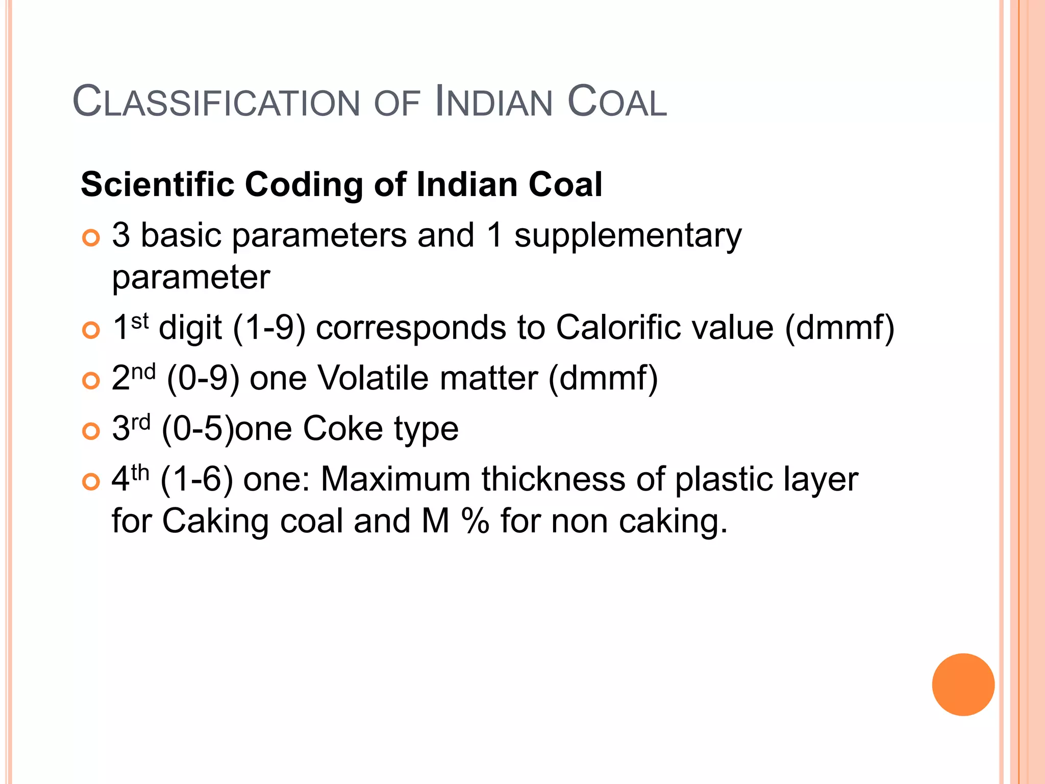Coal classification | PPTX