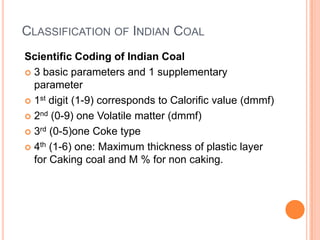 Coal classification | PPTX