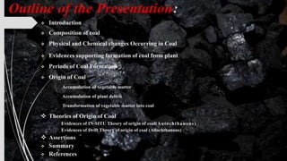 Coal Deposits their formations | PPTX