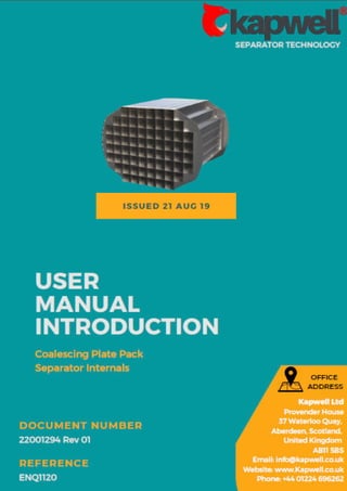 Coalescing Plate Pack | PDF