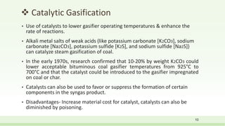 Surface Coal Gasification | PPTX
