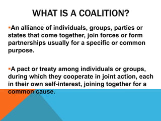 Coalition Building 101 - NEAR Summit | PPTX