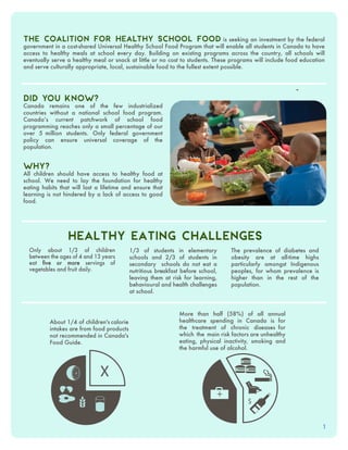 For a Universal Healthy School Food Program | PDF