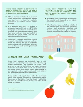 For a Universal Healthy School Food Program | PDF