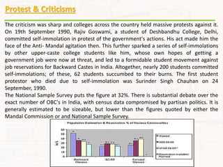 Coalition Politics & Mandal Commission | PPTX