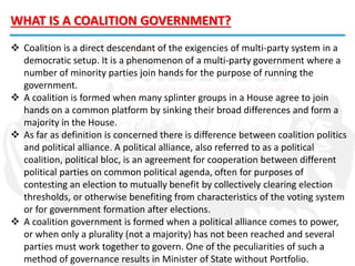 Coalition Politics & Mandal Commission | PPTX