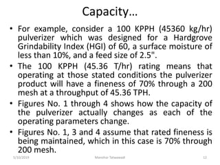 Monitoring Coal mill Performance | PPTX
