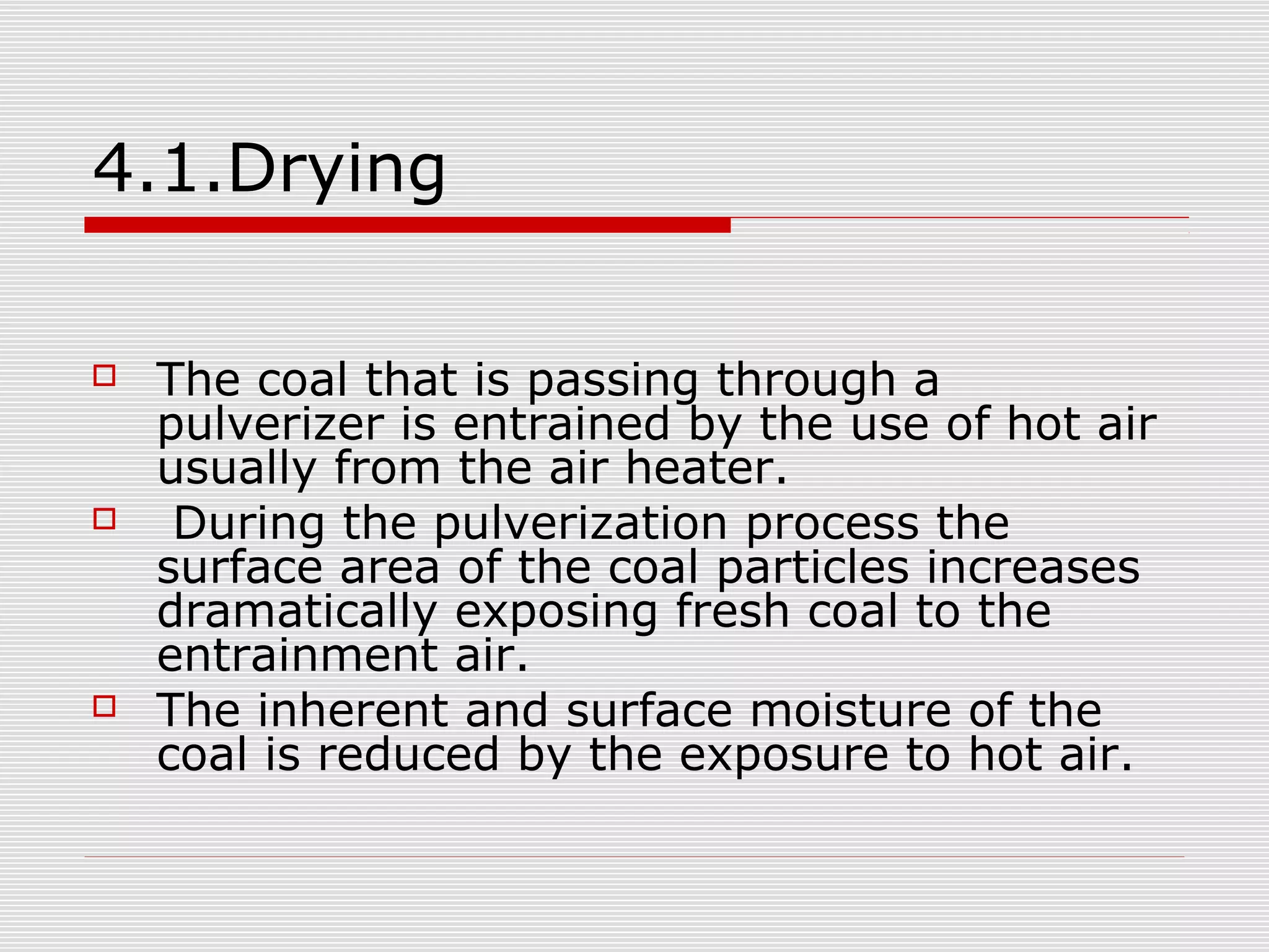 Coal mill pulverizer in thermal power plants | PPT