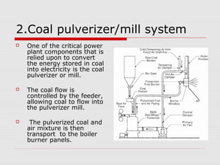 Coal mill pulverizer in thermal power plants | PPT