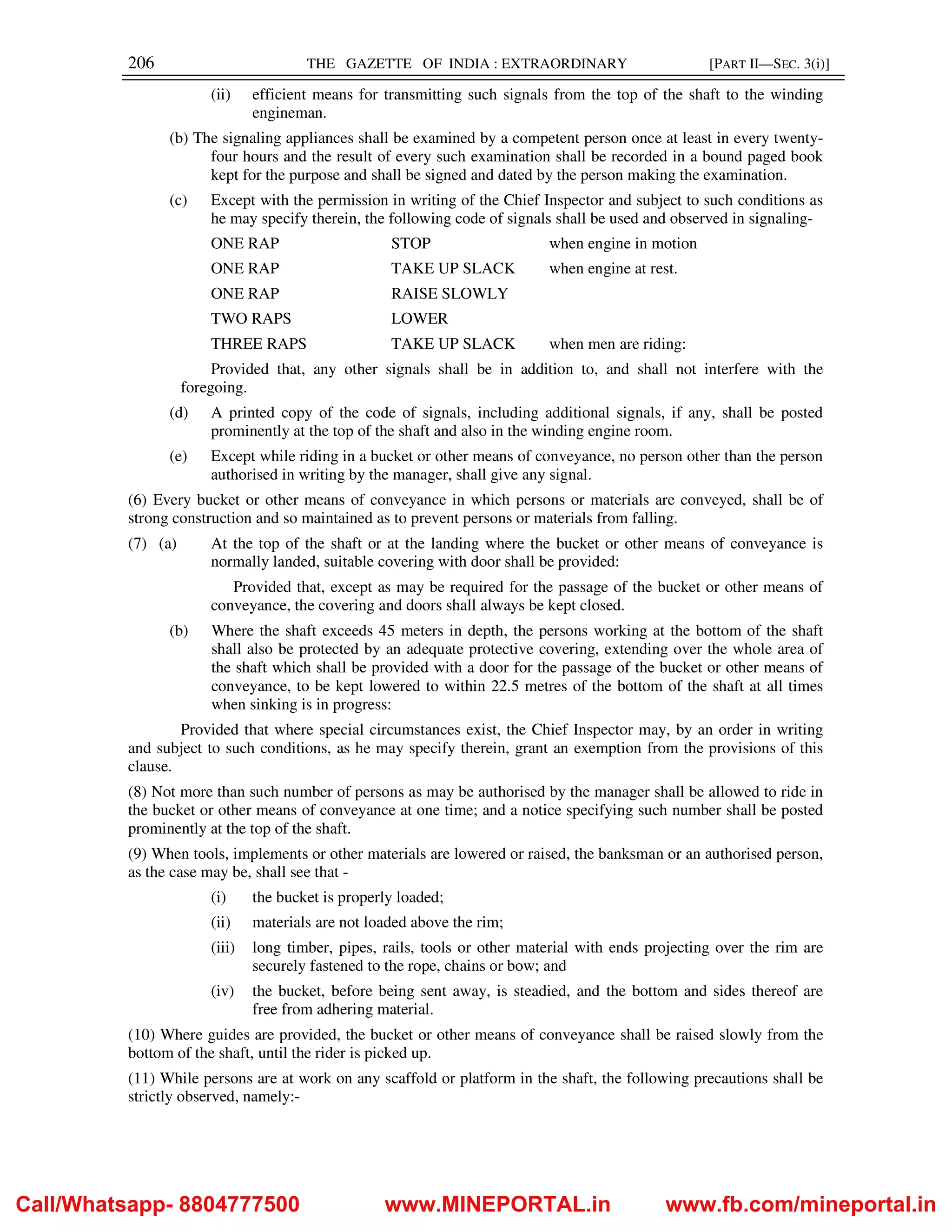 Coal mine regulations 2017 (eng) 424 | PDF