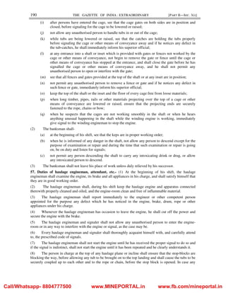 Coal mine regulations 2017 (eng) 424 | PDF