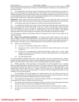 Coal mine regulations 2017 (eng) 424 | PDF