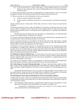 Coal mine regulations 2017 (eng) 424 | PDF