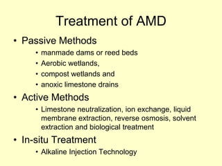 Coal mine water management | PPT
