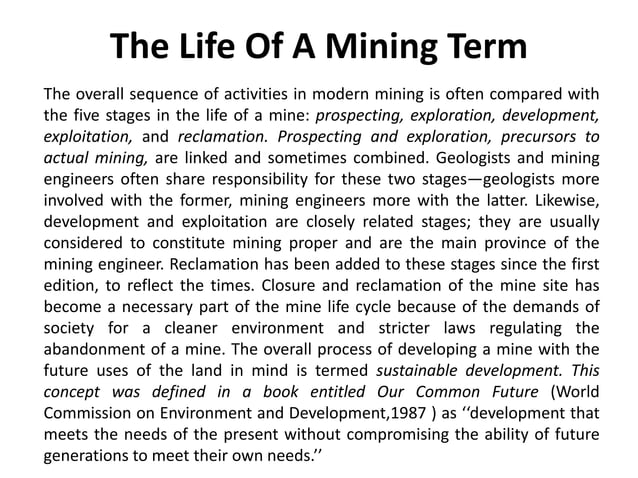 Coal Mining Pdf