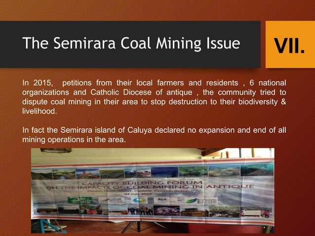 Coal Mining - Effects on BioGeoChemical Cycles - Semirara Mining | PPTX