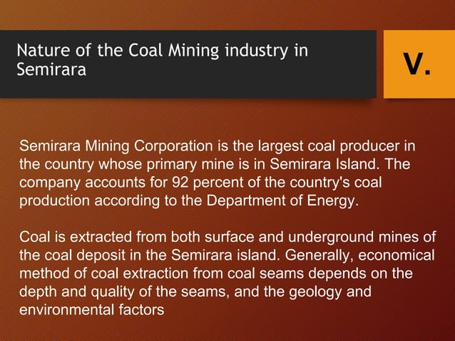 Coal Mining - Effects on BioGeoChemical Cycles - Semirara Mining | PPTX