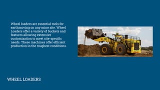 Coal Mining Surface Equipment and Machines | PDF