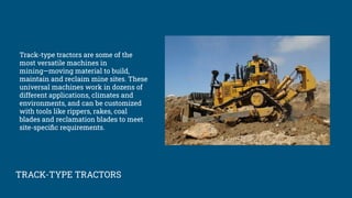 Coal Mining Surface Equipment and Machines | PDF