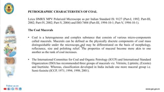 Coal petrology ppt prepared co petrology | PDF