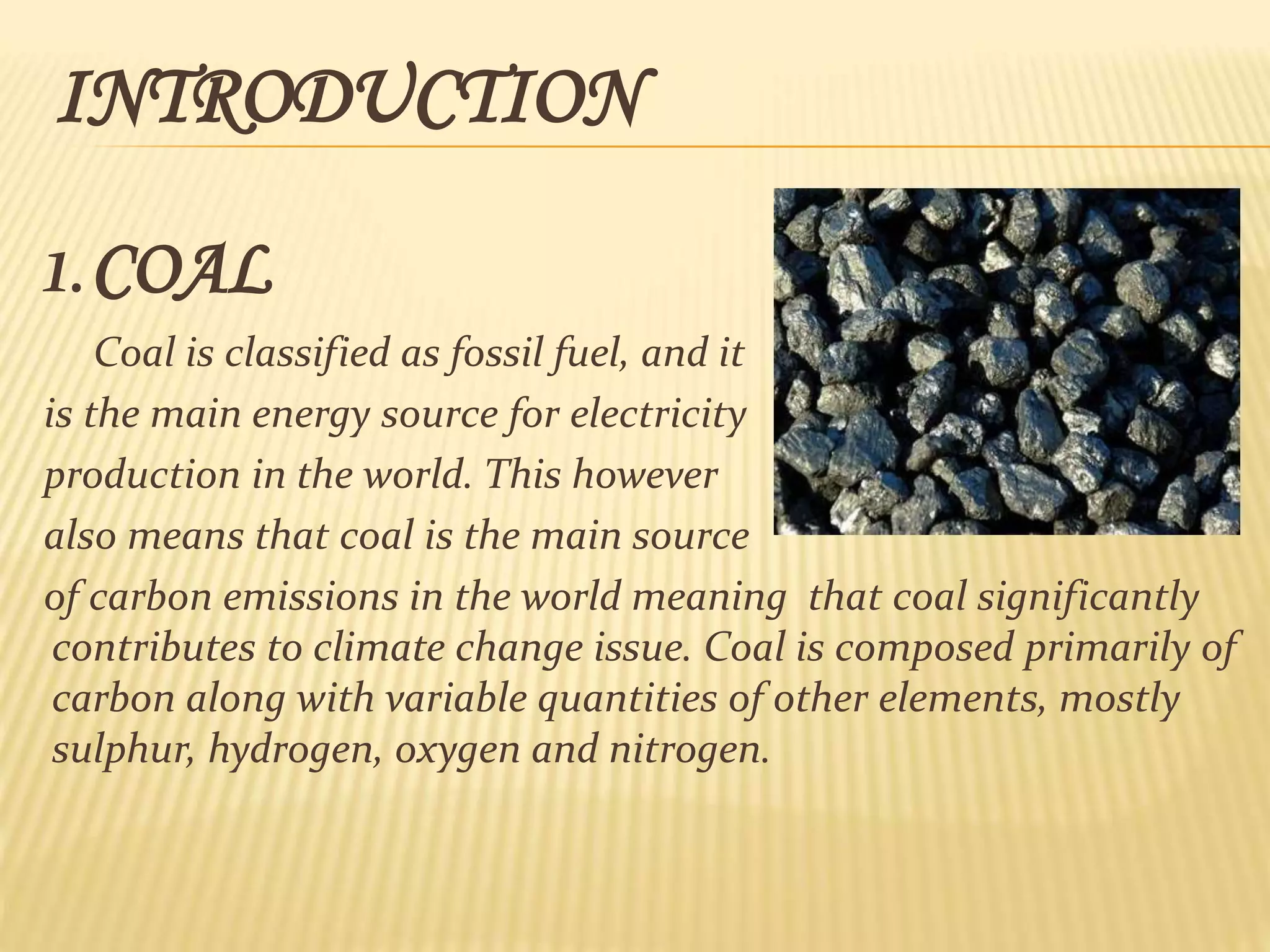 Coal power plant | PPTX
