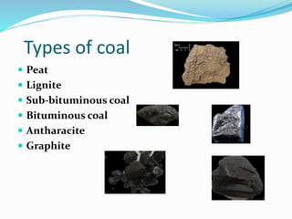 Coal | PPTX | Chemistry | Science
