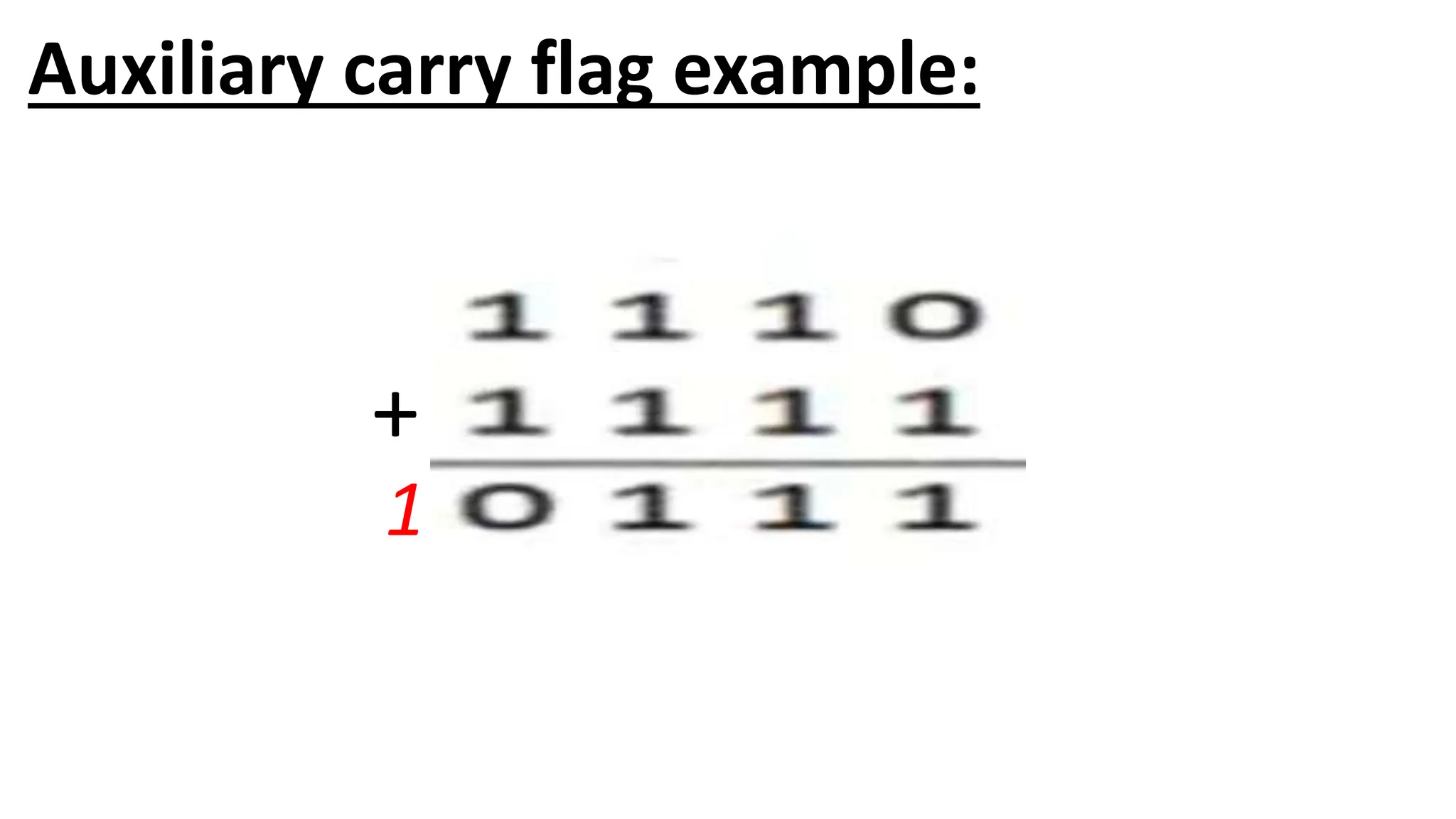 Flags register in central processing unit | PPTX