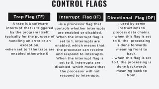 Flags register in central processing unit | PPT