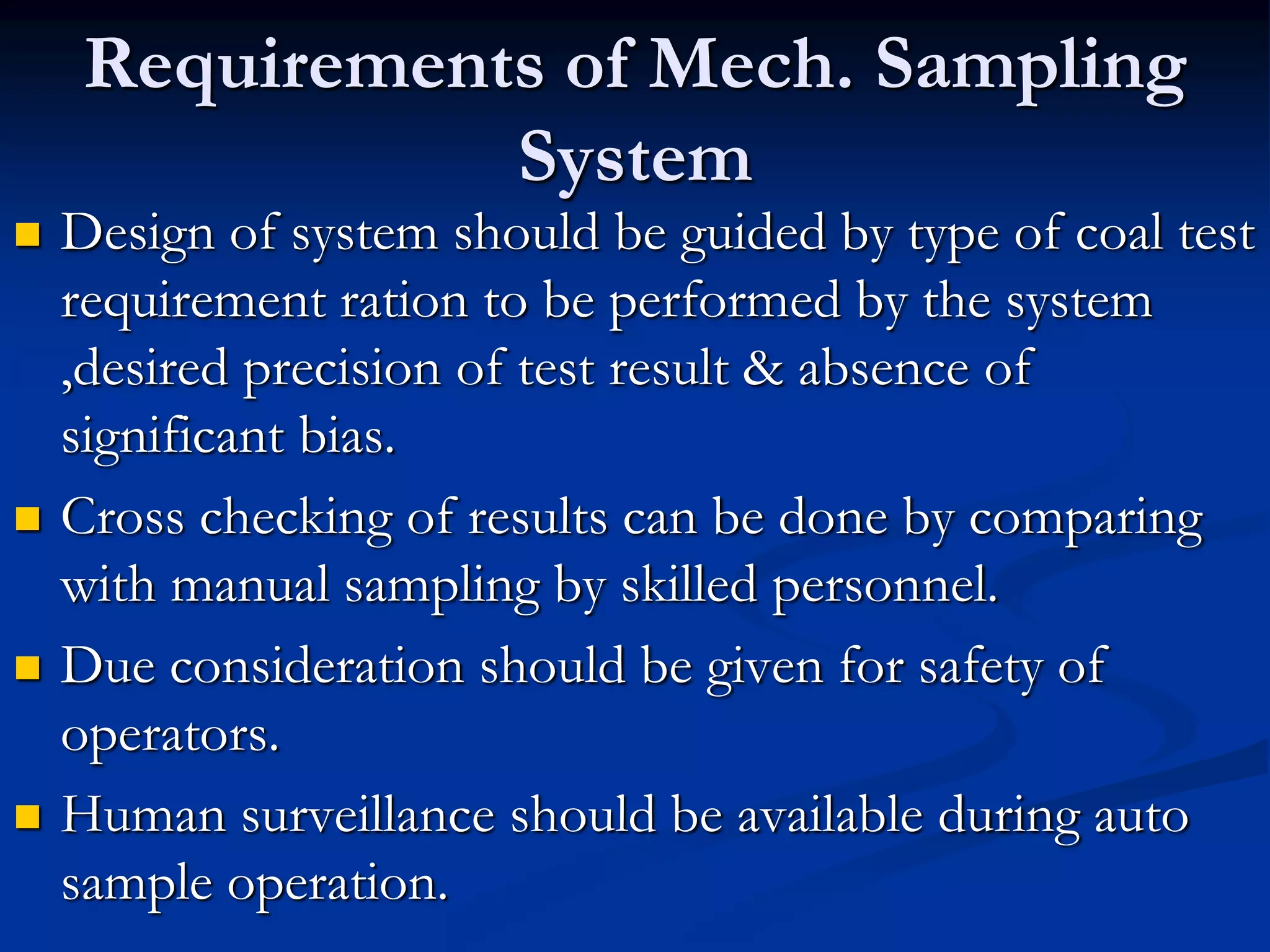 Coal quality sampling & preparation as per indian standard | PPT